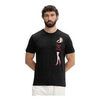 MC2 Saint Barth Ecstasea T-Shirt - - Tops - Herren - Schwarzk - M