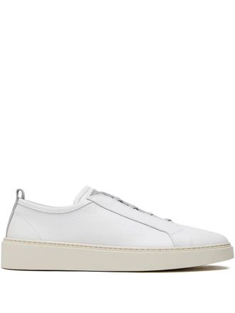 BARRETT Sneakers aus Leder - Wei&szlig;