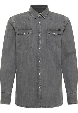 Mustang Jeans Herren Langarm-Hemd