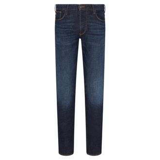 Emporio Armani Homme, Jeans, Bleu, Taille: W31 J06 Jean slim en denim d&eacute;lav&eacute;