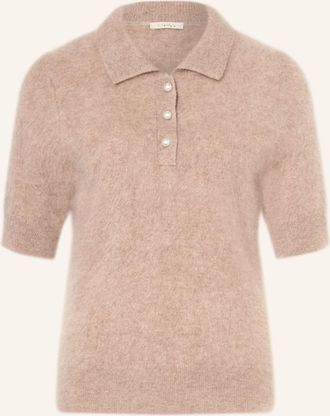 Lilienfels Lilienfels Strick-Poloshirt Aus Cashmere beige