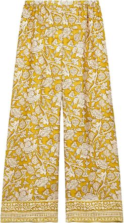 Louise Misha Pantalon de Pyjama Melycianne Mountains Avens Soie Habutai - Collection Femme Louise Misha