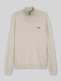 HUGO BOSS Regular Fit Pullover mit Schurwoll-Anteil Modell KN_Momentum-X QZ