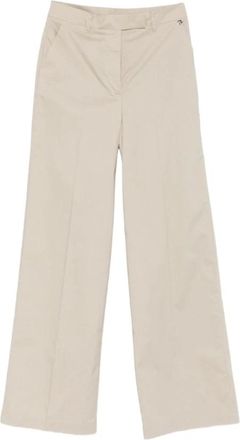 Liu Jo Femme, Pantalons, Gris, Taille: 36 FR Wide Pantalons