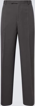 Jil Sander Weite Hose aus Wolle