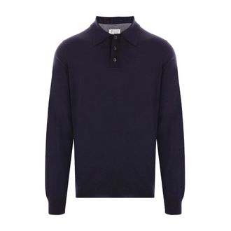 Maison Margiela Polo Shirts - - Tops - Herren - Blau - S