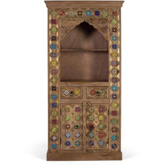Giner&Colomer Giner Y Colomer - tag&egrave;re en bois de manguier au design artisanal unique
