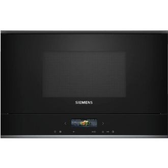 SIEMENS Einbaumikrowelle 21l 900w schwarz Siemens BF722L1B1