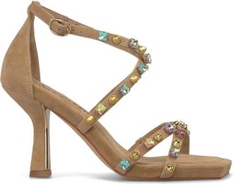 Alma En Pena Alma EN Pena, Femme, Chaussures, Beige, Taille: 42 EU Studded Heeled Sandal