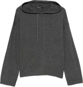 Pennyblack Langärmeliger Kapuzenpullover - Grau