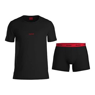 HUGO BOSS T- Shirt &Boxer Brief Gift_Set_Underwear, Black1, L pour des Hommes