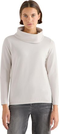 Cecil Damen 3227753 Shirt mit großem Kragen, Light Greige, XXL