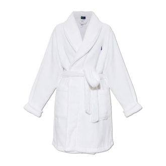 Polo Ralph Lauren Baumwoll-Bademantel mit Logo - - Nightwear & Lounge - Damen - Wei&szlig; - L/XL