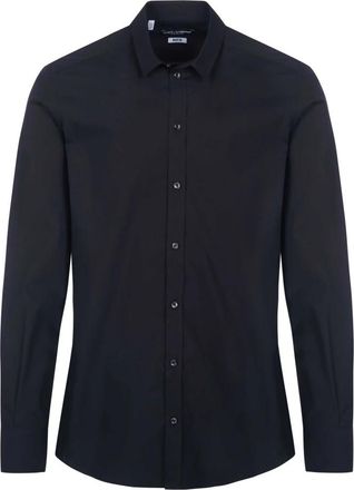 Dolce & Gabbana Zeitloser Blusen & Hemden Stil - - Shirts - Herren - Schwarzk - L
