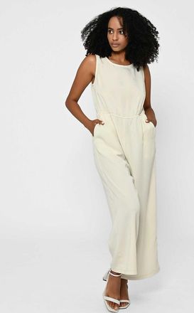 Lovjoi Damen vegan Jumpsuit Staine Tencel Pebble