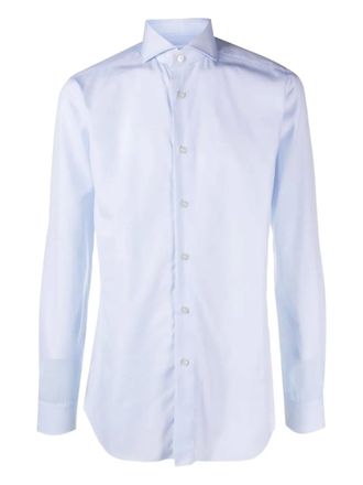 Xacus chemise boutonn&eacute;e &agrave; manches longues - Bleu