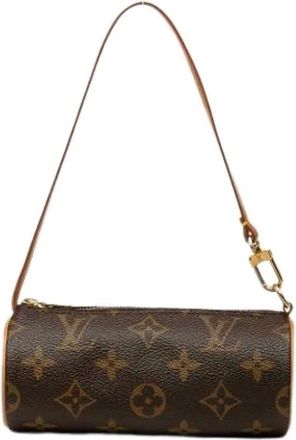 Louis Vuitton Pre-owned Papillon Pochette - Femme - Pre-owned - Brun - Taille: ONE Size