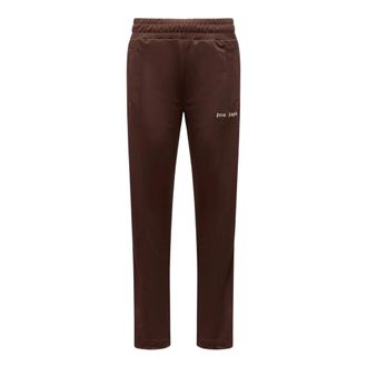 Palm Angels Homme, Pantalons, Brun, Taille: M Classic Logo Track Pants