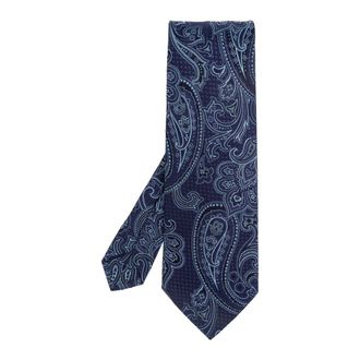 Etro Gemusterte Krawatte - - Accessories - Herren - Blau - ONE SIZE