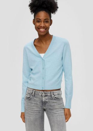 QS by s.Oliver Cardigan Strickjacke Strickjacke aus Viskosemix