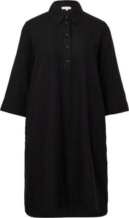 s.Oliver Minikleid Kleid Kurzes Blusenkleid aus Leinenmix mit Eingrifftaschen