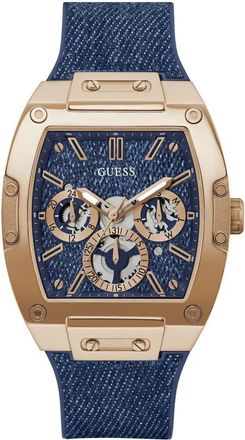 Guess Uhren - Quarz-Analoguhr Phoenix - Gr. unisize - in Blau - f&uuml;r Damen