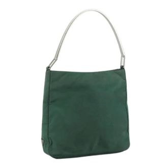 Prada Sac bandouli&egrave;re Vintage Pre-owned - Femme - Pre-owned - Vert - Taille: ONE Size