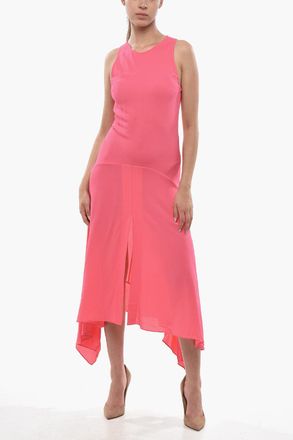 Stella McCartney Midi Dress ANNABELLE With Front Slit Stella McCartney