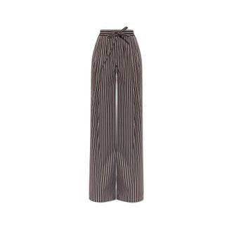 Dolce & Gabbana Gestreifte Hose - - Trousers - Damen - Braun - S