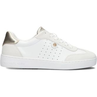 Michael Kors Femme, Chaussures, Blanc, Taille: 37 EU Baskets blanches &agrave; lacets Scotty