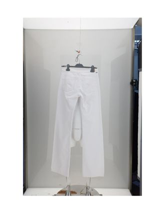 Dior Womens Jeans White Cotton