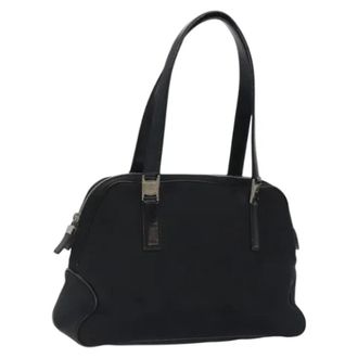 Ferragamo Pre-owned Nylon handtaschen - - Pre-owned - Damen - Schwarzk - ONE SIZE