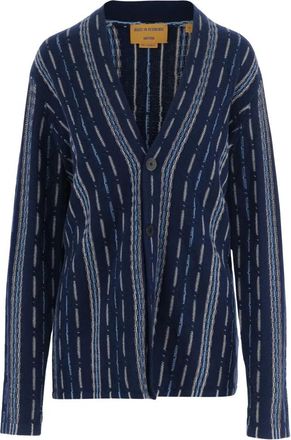 Guest In Residence Femme, Pulls, Bleu, Taille: 36 FR Cardigan Baja Everywhere en cachemire