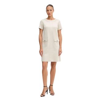 Joseph Ribkoff Mini Trapeze Kleid - - Dresses - Damen - Beige - XS