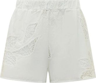 Sundek Femme, Shorts, Blanc, Taille: 40 FR Shorts &agrave; taille &eacute;lastique