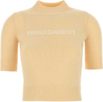 Sportmax Femme, Pulls, Jaune, Taille: 42 FR Pull Renon