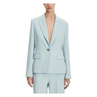 Pinko Pinko, Femme, Vestes, Bleu, Taille: 42 FR Veste Technique Cady