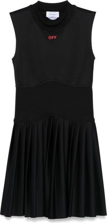 Off-white robe courte Golf - Noir