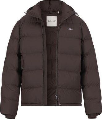 GANT Herren Jacken braun Mikrofaser unifarben