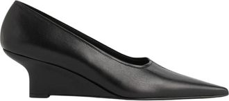 Toteme Femme, Chaussures, Noir, Taille: 37 EU Escarpins pointus &agrave; talon compens&eacute;