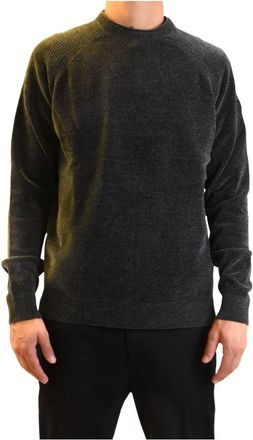 Roberto Ricci Design Rrd, Homme, Pulls, Gris, Taille: 3XL Maille Ronde Velours