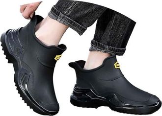 Generic Chaussures de Pluie pour Hommes, antid&eacute;rapantes et performantes pour Les Conditions humides, parfaites pour Les activit&eacute;s de Plein air au Printemps et