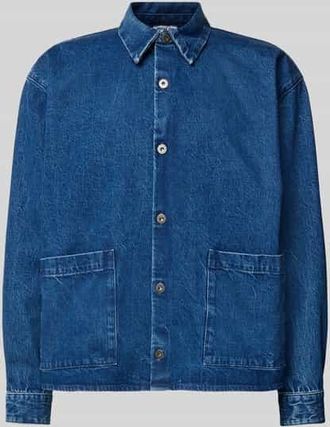 Won Hundred Freizeithemd in Denim-Optik