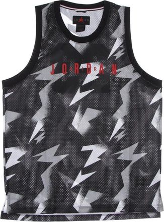 Nike Jordan Basketball Tank Top Allover-Druck - - Sport - Herren - Schwarzk - XL