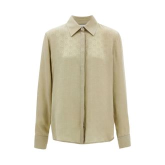 Ferragamo Shirt - - Blouses & Shirts - Damen - Gr&uuml;n - L