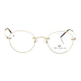 Frankie Morello Runde Brille - - Accessories - Herren - Gelb - ONE SIZE