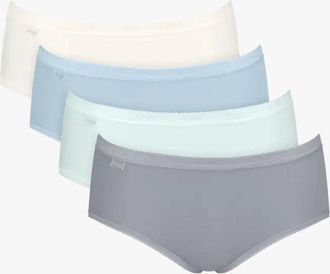 sloggi Lot de 4 culottes en coton