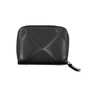 Calvin Klein Quilted Leather Wallet - Black