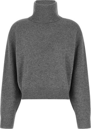 Brunello Cucinelli Rundhalspullover - Grau