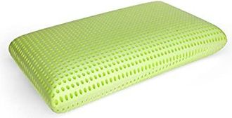 Dmora Talamo Italia - Talamo Italia Kissen für das Bett, 100% Made in Italy, Abnehmbares Seifen Kissen aus Memory Foam, hypoallergen und atmungsaktiv, 70x40